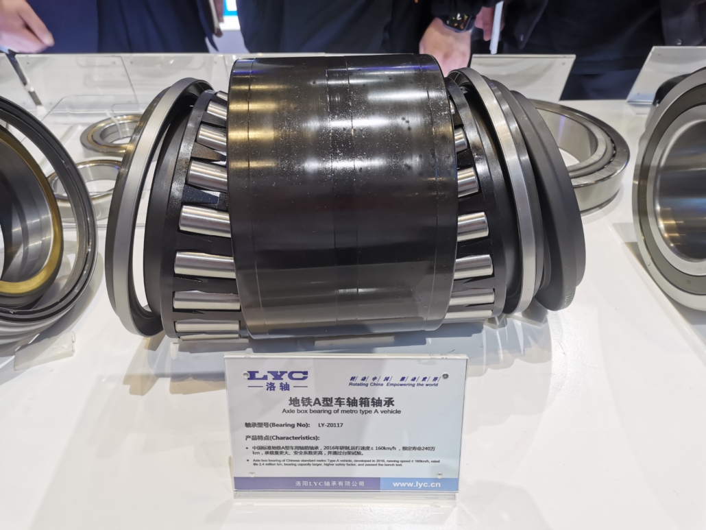 LYC railway bearings unveiled at the 2023 Shanghai Exhibition - LUOYANG ...