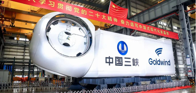 The “16MW large wind turbine” and “tandem double wind turbine unit ...